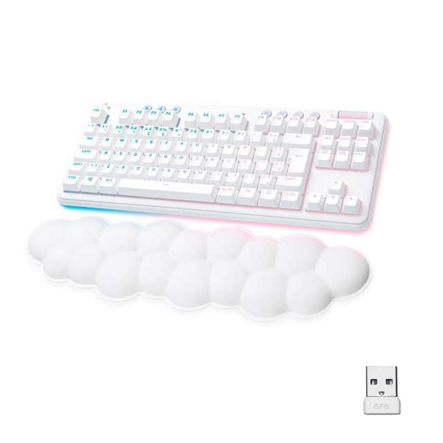 Teclado Mecânico Gamer Logitech G715 Switch GX Brown Tactile, RGB ...