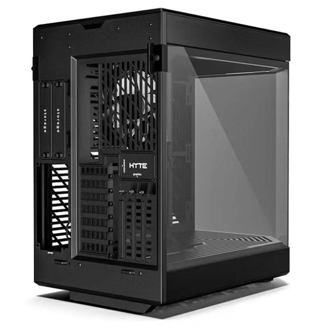 Gabinete Gamer Hyte Y60 Preto, Vidro Temperado, ATX, Com Suporte ...