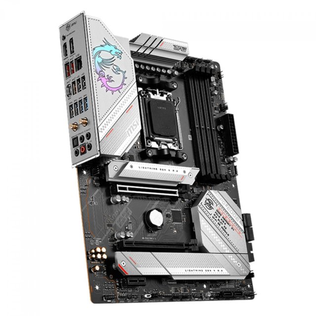Placa Mãe B650 MSI MPG EDGE Wifi e Bluetooth, AMD AM5, ATX, DDR5 NVME ...