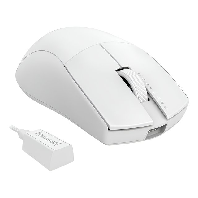Mouse Gamer Redragon King Pro 4k Branco, Wireless, Bluetooth, 26000 DPI ...