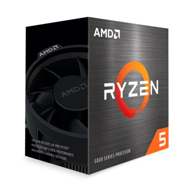 Processador Ryzen 5 5600X AMD, Cache 35MB, 3.7GHz (4.6GHz Max Turbo), AM4, Sem Vídeo - 100 ...