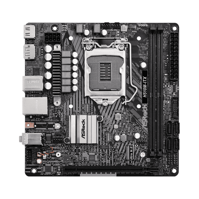 Placa Mãe Mini ITX H510M Asrock, Intel LGA 1200, DDR4, NVME | PC Gamer ...