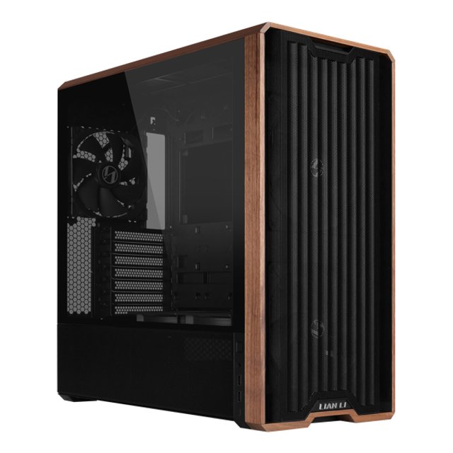 Gabinete Lian Li Lancool 217 Wood Edtion, Mid Tower, ATX, Vidro ...