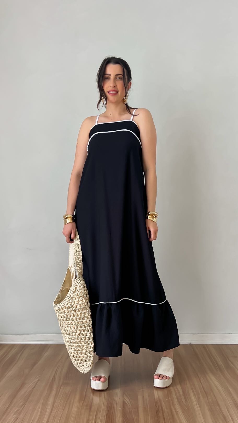 Vestido Jossi Longuete | Loja Rosalinda