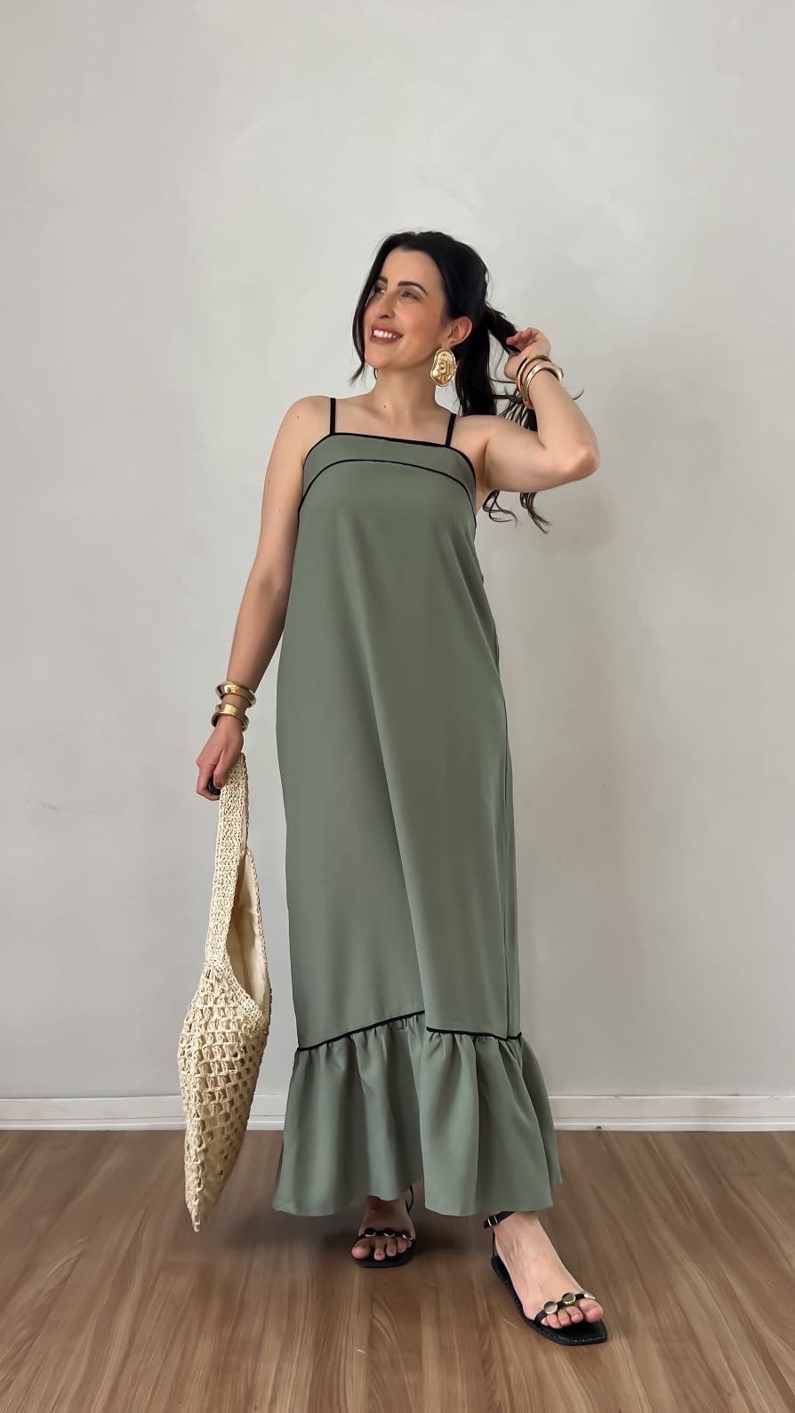 Vestido Jossi Longuete | Loja Rosalinda