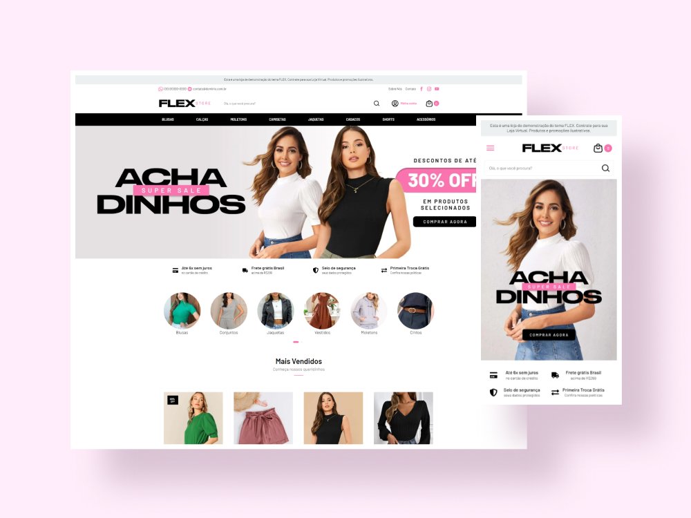 Flex Moda | Loja de Serviços da Bagy