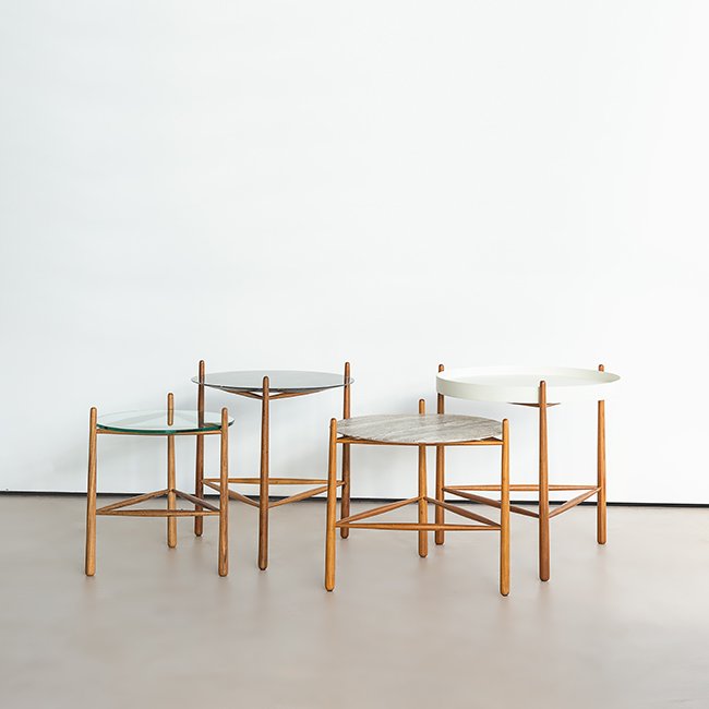 Mesa Lateral Palermo Pietra Fina | Coleção Palermo | Oslo Design