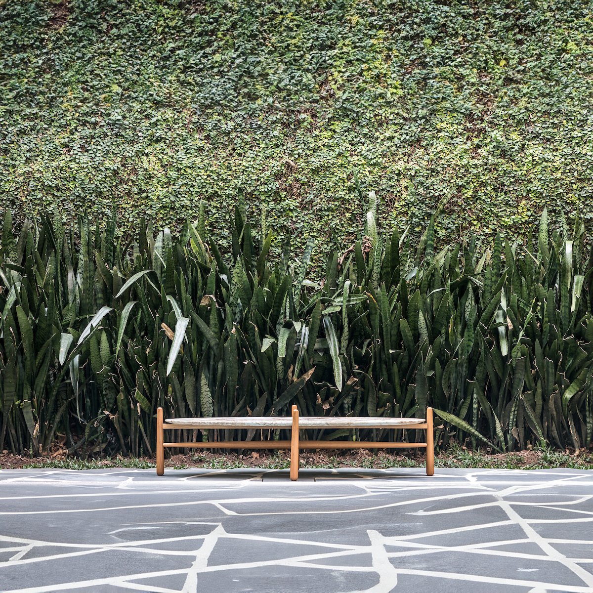 Mesa Centro Palermo Elíptica | Coleção Palermo | OSLO design