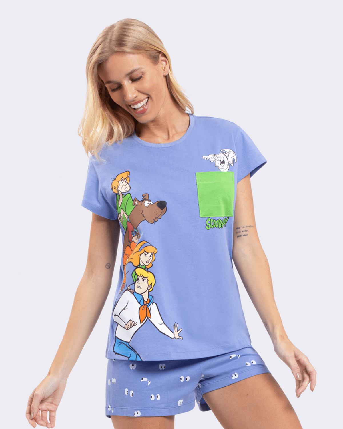 PIJAMA CURTO SCOOBY-DOO (MÃE) | Papatu
