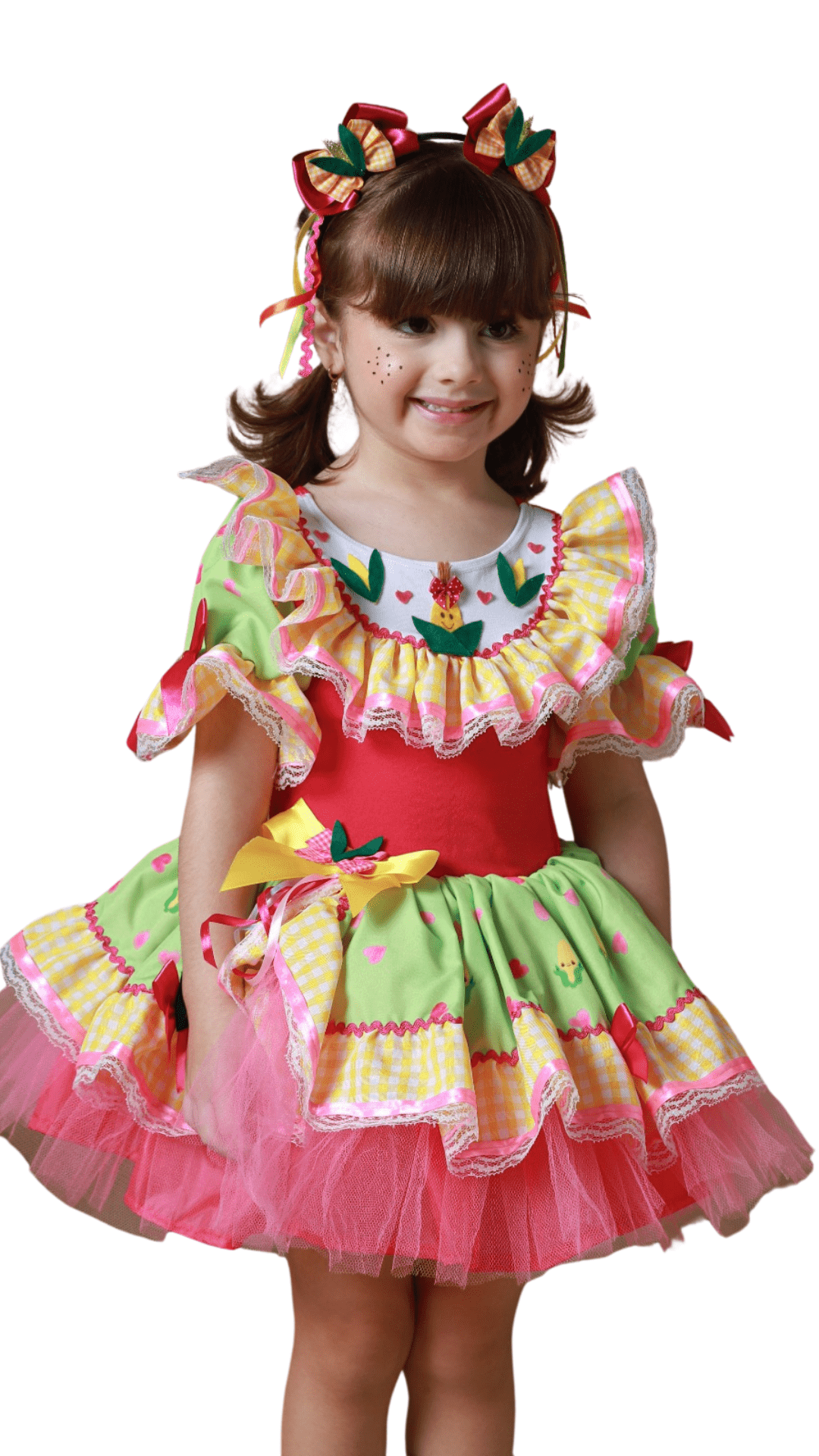 FANTASIA JUNINA VESTIDO RAINHA DO MILHO | Papatu