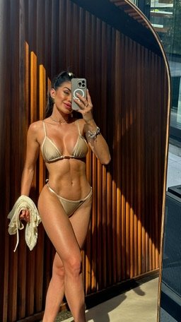 Biquíni Anitta Glow Dourado | Emilitta Beachwear