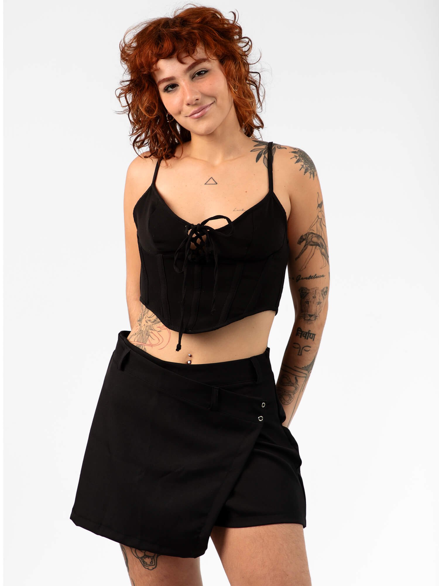 Shorts Saia de Alfaiataria | Design Autêntico | Expressio Store ...