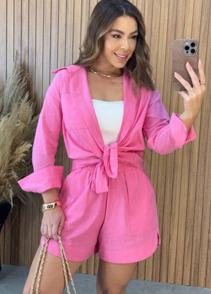 Conjunto Noronha - Rosa | Guria Store