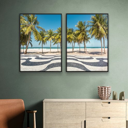 Kit com 2 Quadros | Rei dos Quadros