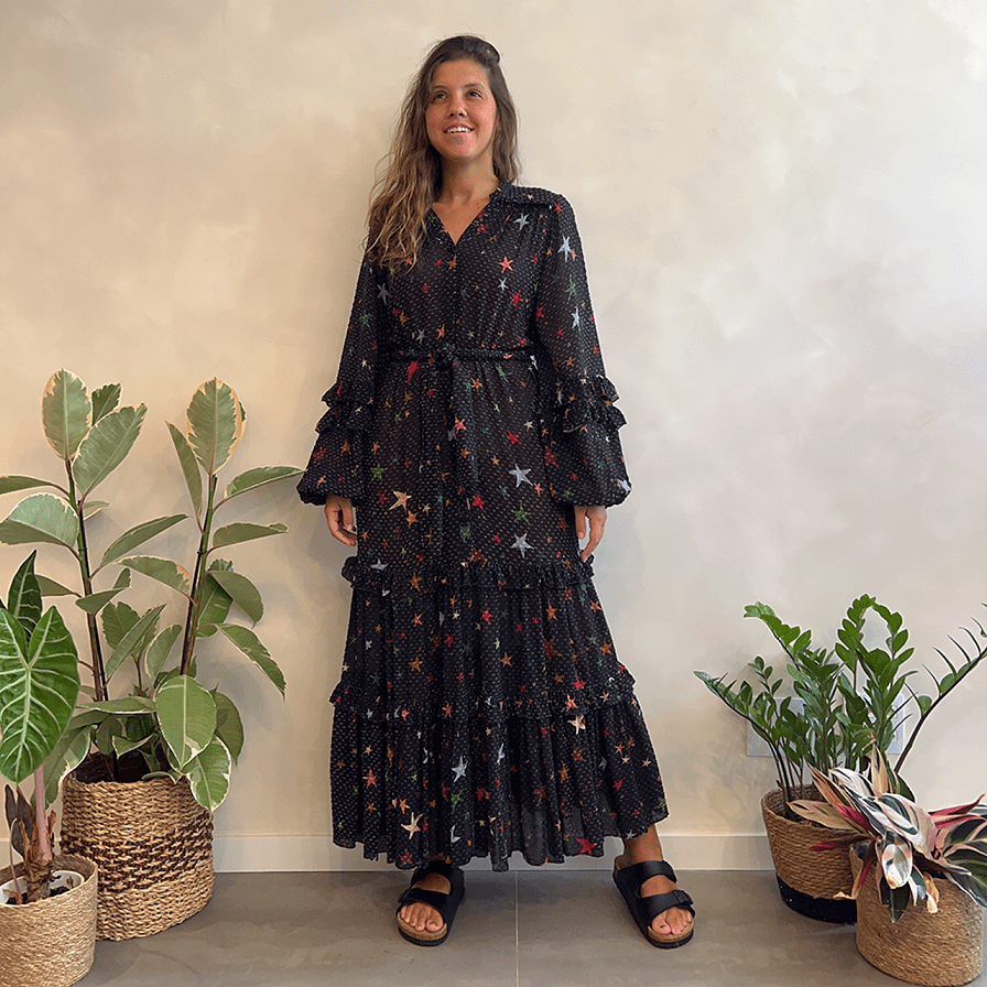 Vestido Estrela Farm Global P | Tarta Brechó