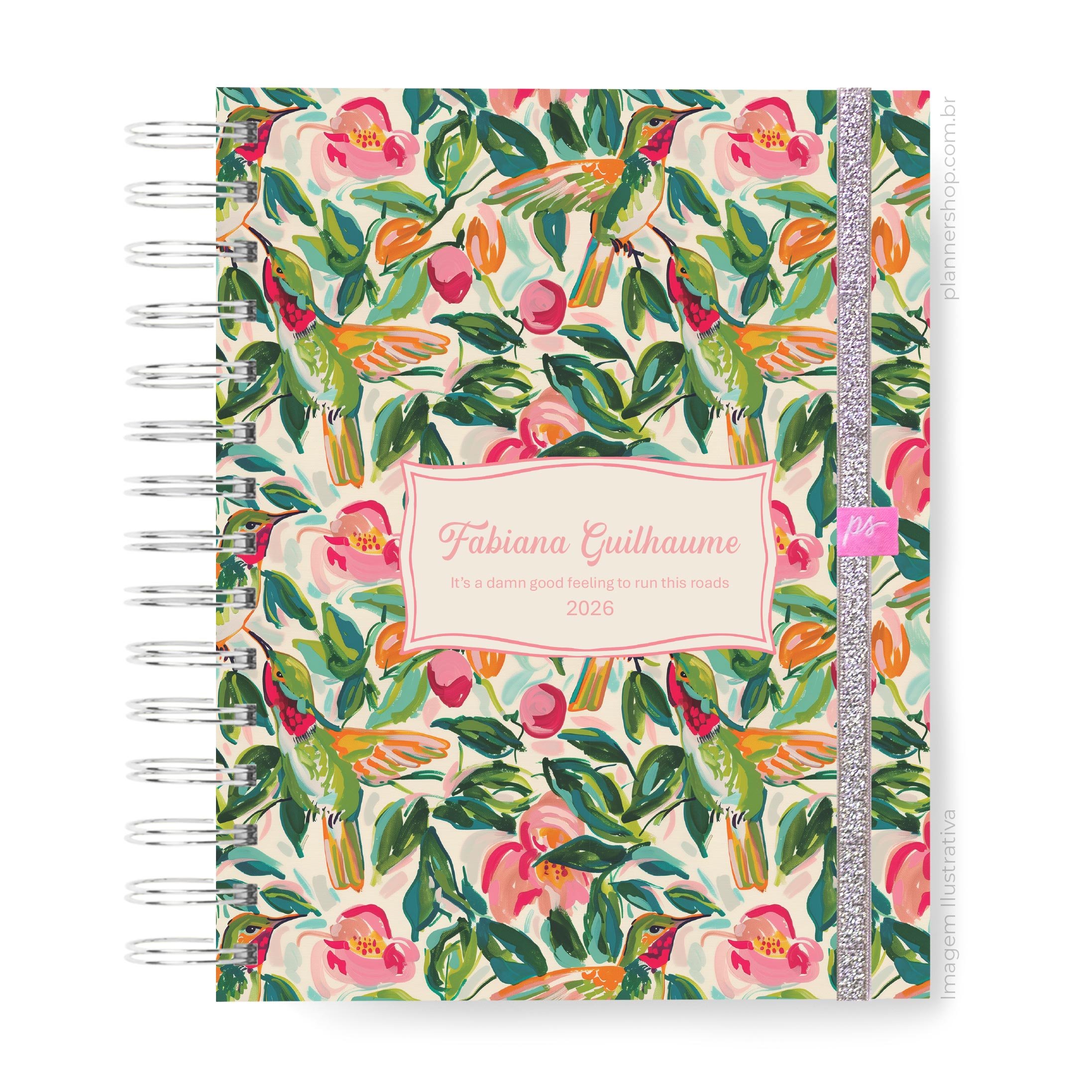 Mini Planner 2026 - Tropical Hummingbird | Planner Shop