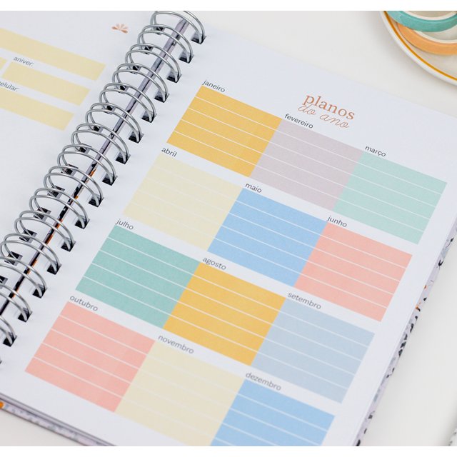 Planner Mensal - Classic Check | Planner Shop