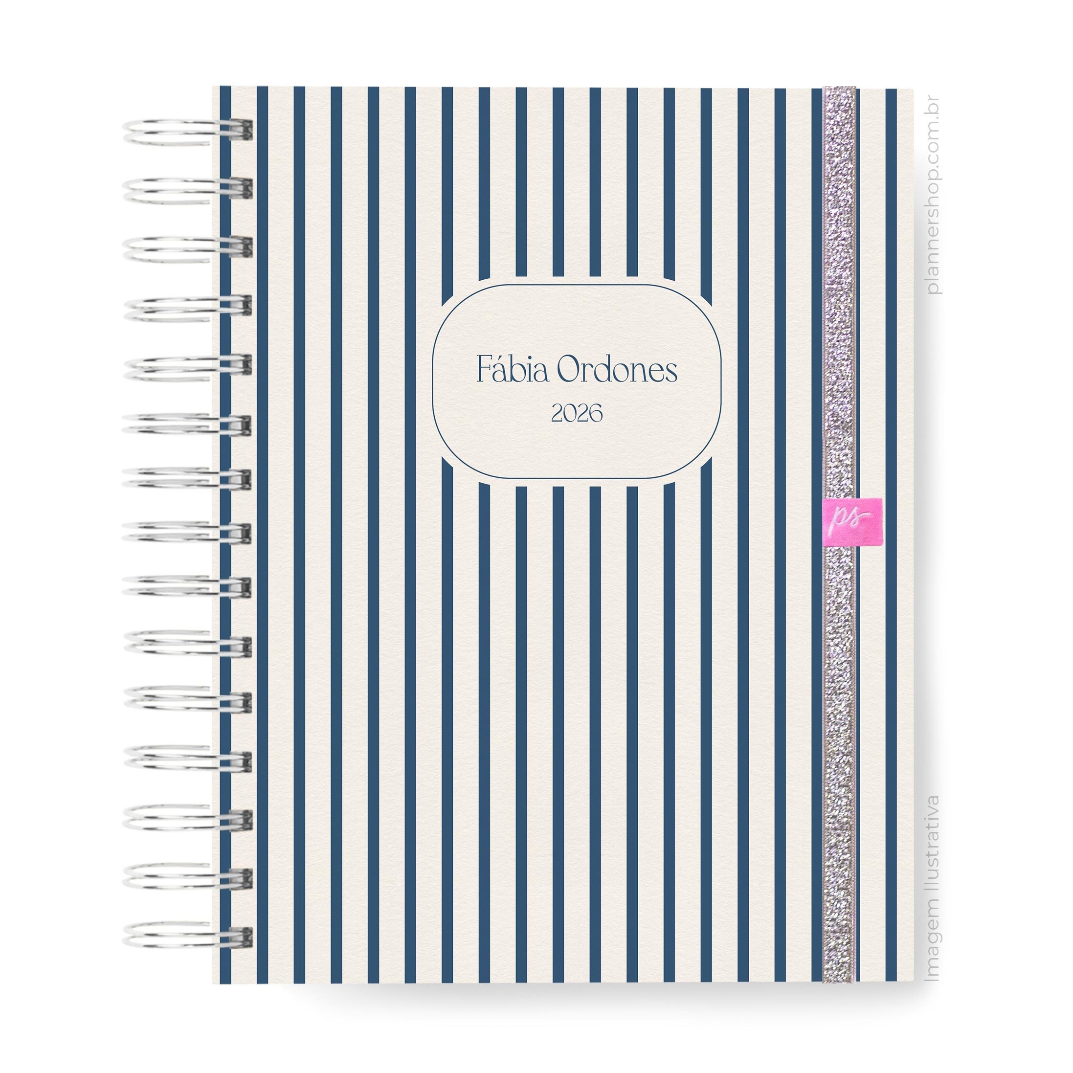 Master Planner 2026 - Navy Stripes | Planner Shop