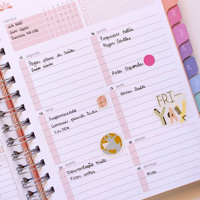 Mini Planner Permanente - Strawberry Moon | Planner Shop