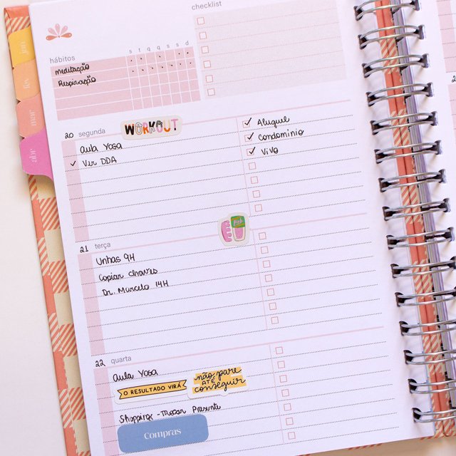 Mini Planner Permanente - Luna Girl | Planner Shop