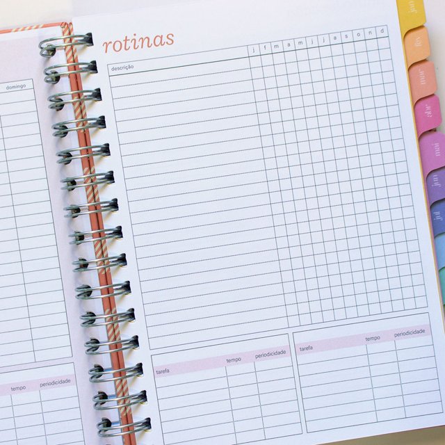 Mini Planner Permanente - Emerald Flow | Planner Shop