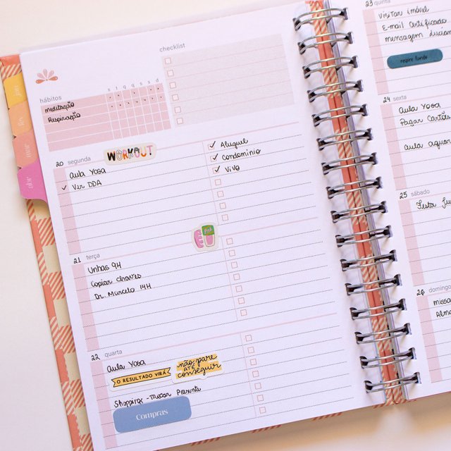Mini Planner Permanente - Mountain Side | Planner Shop