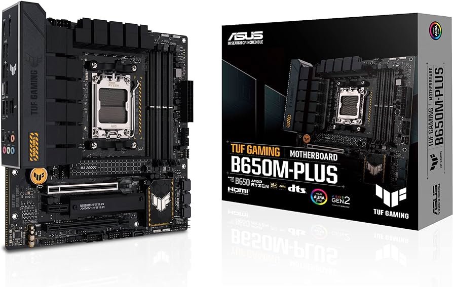 Placa Mãe Asus TUF Gaming B650M-Plus, AMD AM5 B650, mATX, DDR5 | Highlander Informatica