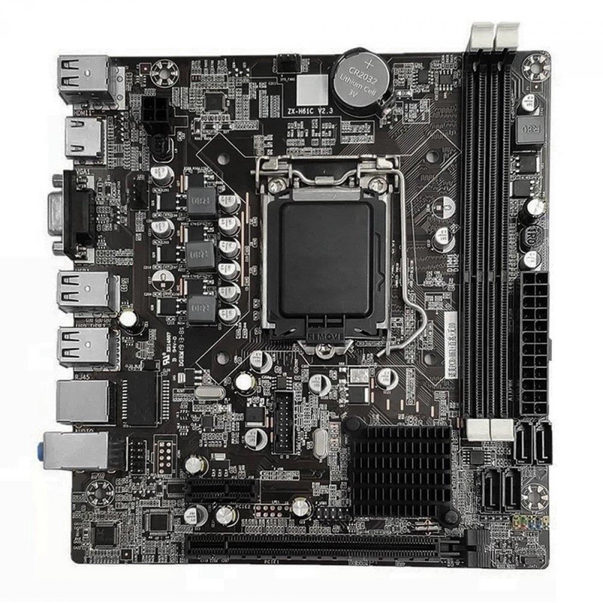 Placa Mãe H61, Intel, mATX, LGA 1155, DDR3 | Highlander Informatica
