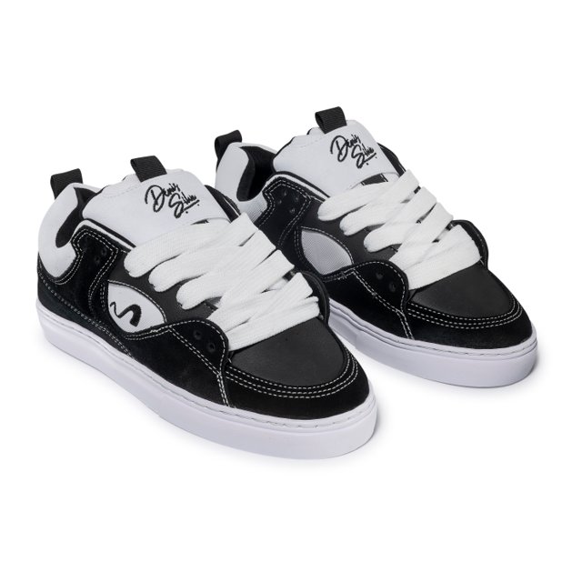 Tênis Tesla Fusion Black white | Tesla Skate | Tênis de Skate