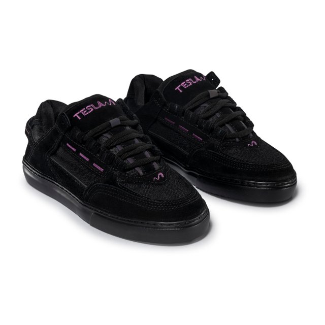 Tênis Tesla Coil Black Purple | Tesla Footwear