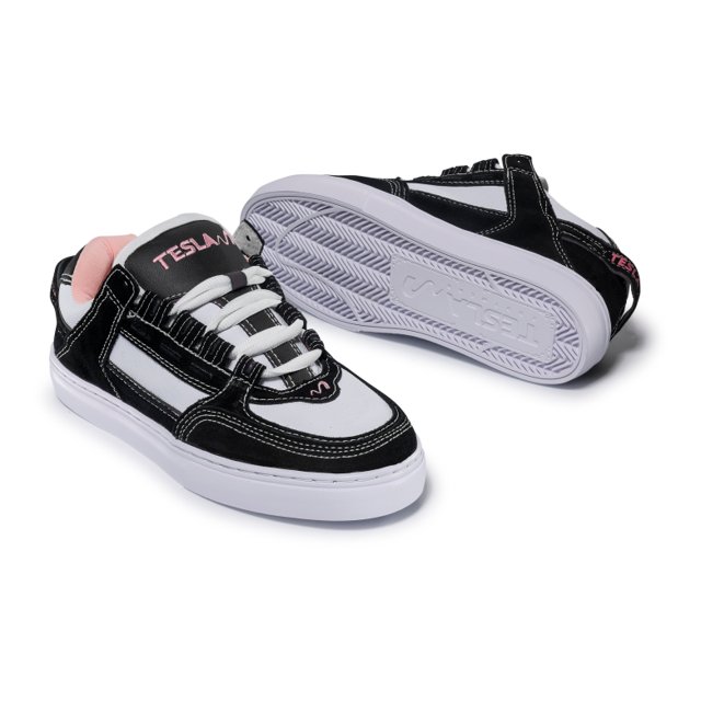 Tênis Tesla Coil Black Rose | Tesla Skate | Tênis de Skate