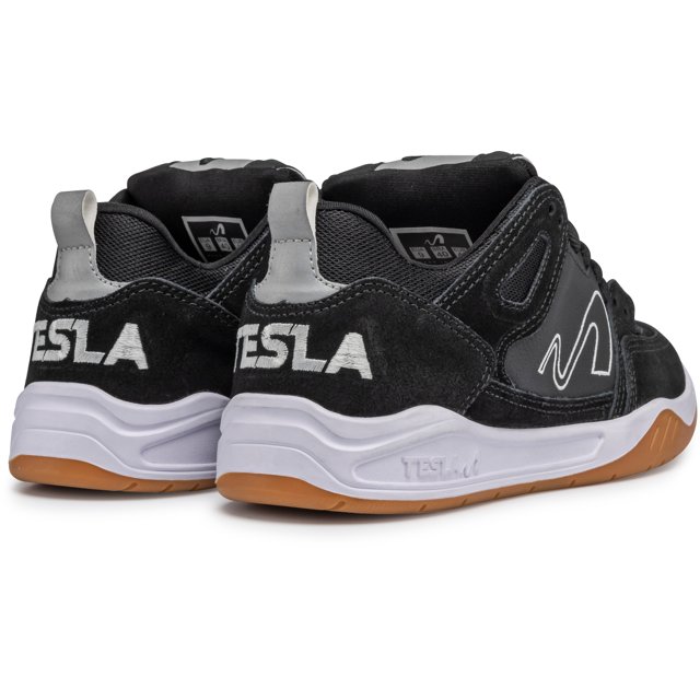 Tênis Tesla Nine Black Reflect | Tesla Skate | Tênis de Skate