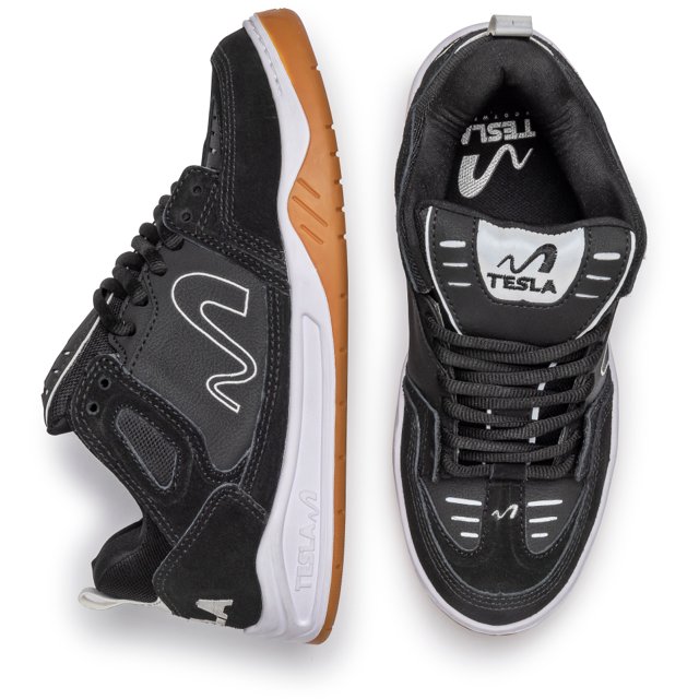 Tênis Tesla Nine Black Reflect | Tesla Skate | Tênis de Skate