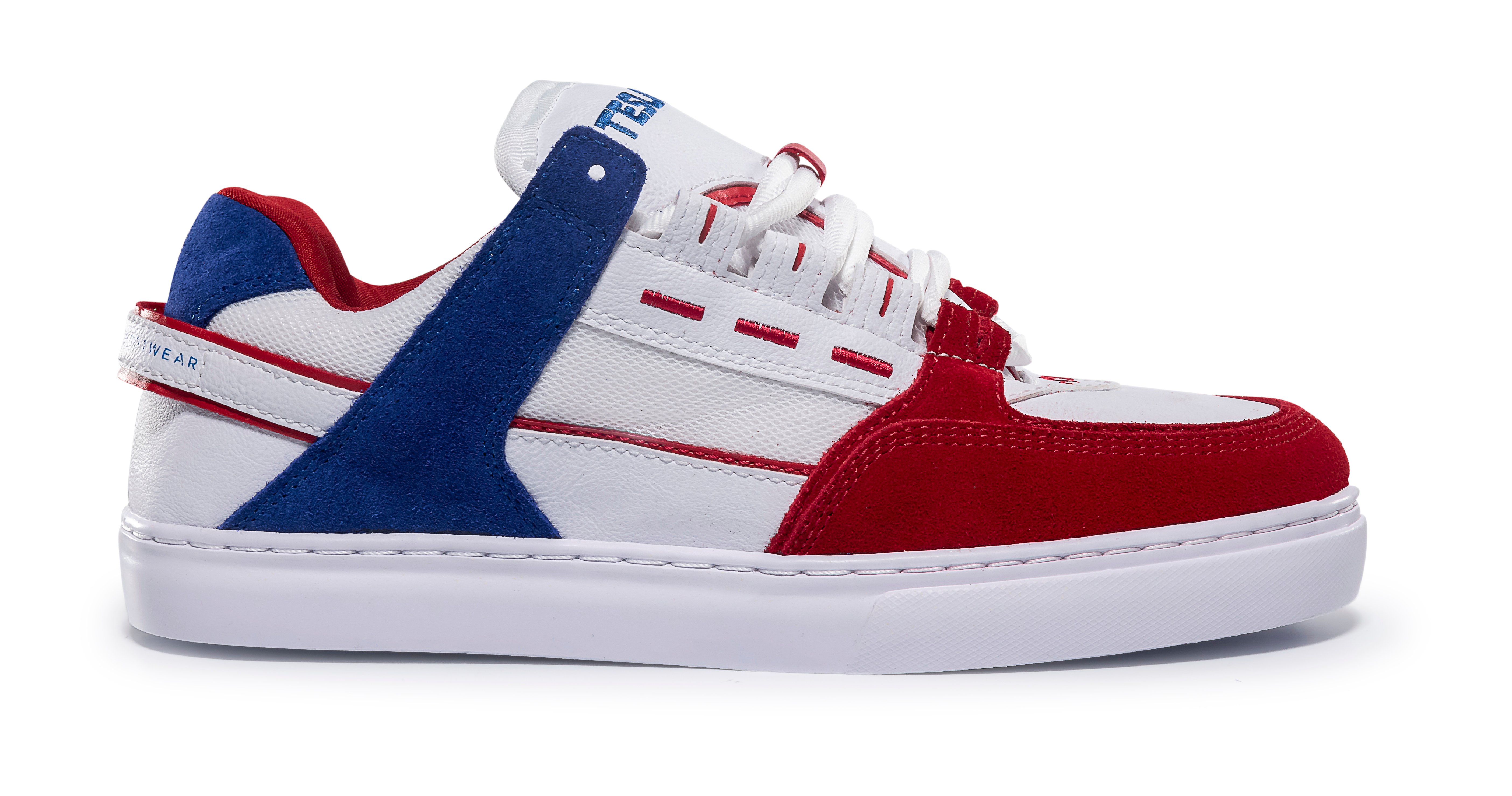 Tênis Tesla Coil Red Blue | Tesla Footwear