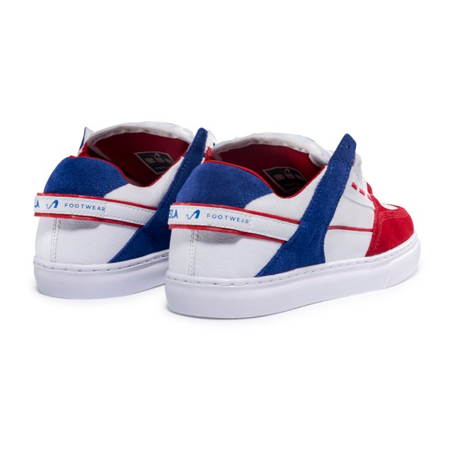 Tênis Tesla Coil Red Blue | Tesla Footwear