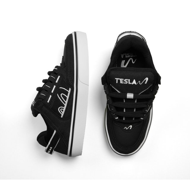 Tênis Tesla Coil Pro Black Reflect | Tesla Skate | Tênis de Skate