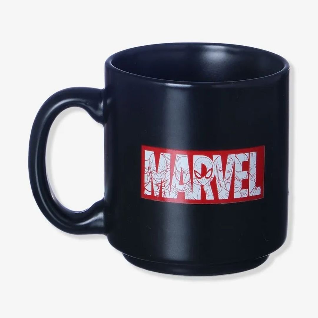 Caneca Mini Tina 100ml Marvel Logo - Zonacriativa | Tu e Lá