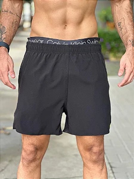 SHORT CALVIN KLEIN SWIM COS COM ELASTICO | KS LOJA