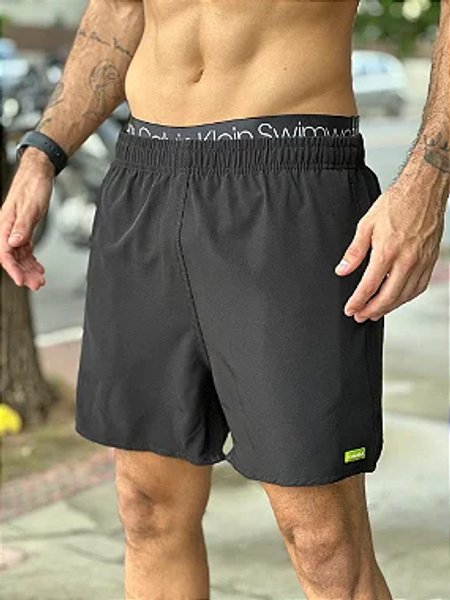 SHORT CALVIN KLEIN SWIM COS COM ELASTICO | KS LOJA
