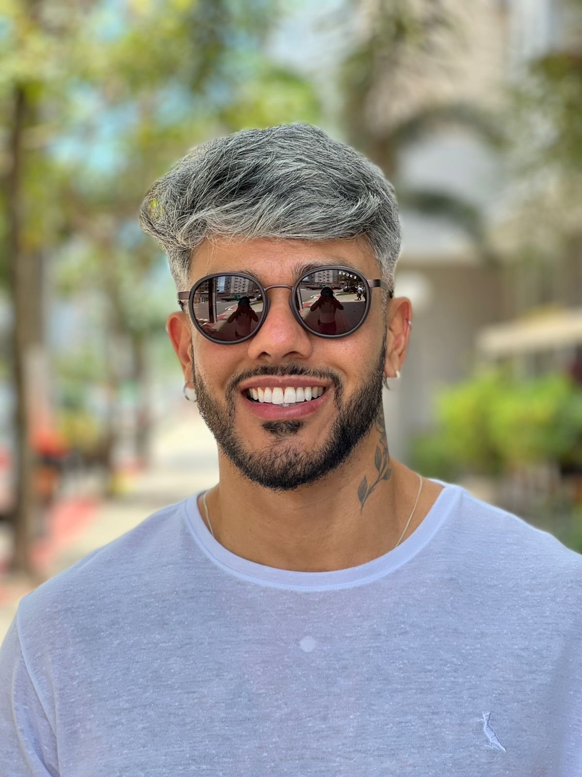 OCULOS EVOKE SNOWSTORM 09A BLACK MATT | KS LOJA