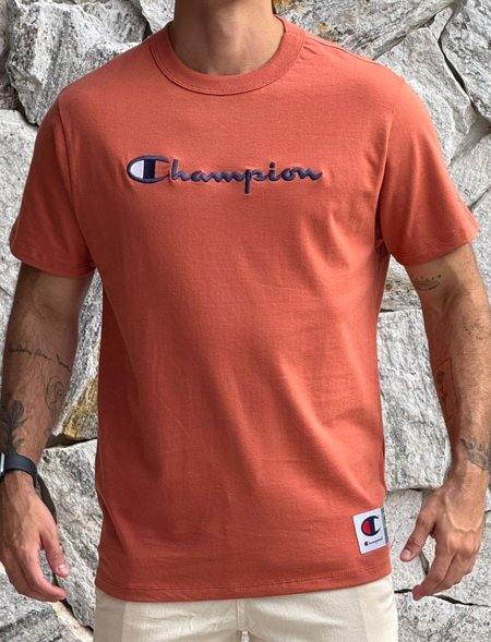 CAMISETA CHAMPION HERITAGE SCRIPT 30 | KS LOJA