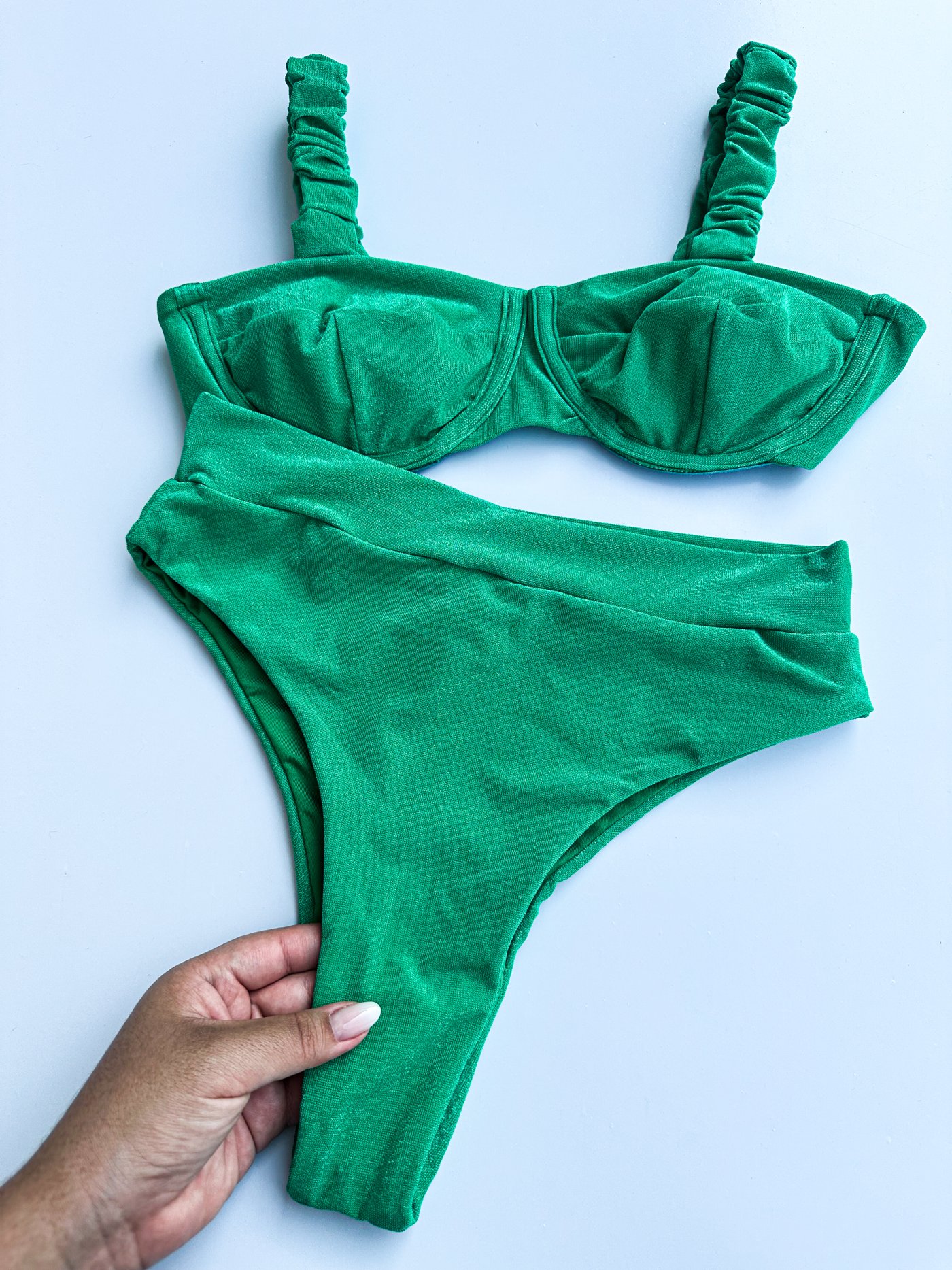 Biquíni Lola Hotpants Verde Bandeira Vogabr