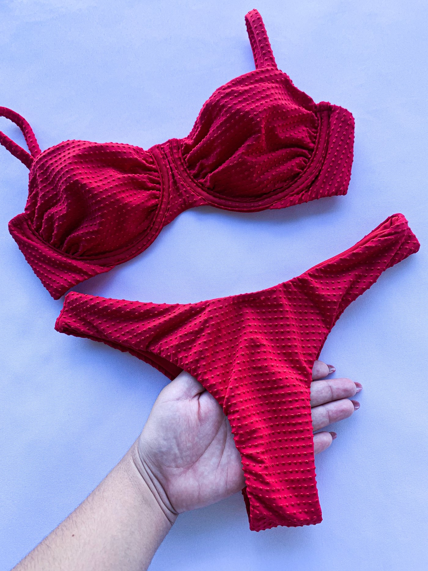 Biquíni Nina Asa Delta Vermelho Vogabr