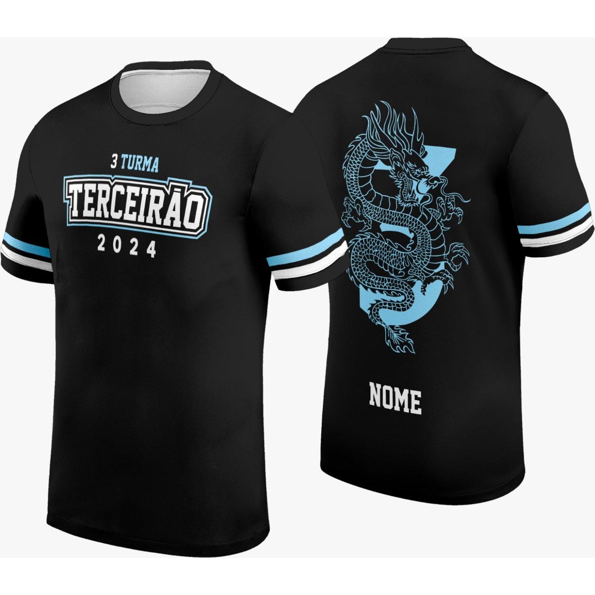 Camisas Formandos Terceirão Interclasse Modelo 58 | Estilo Camisetas