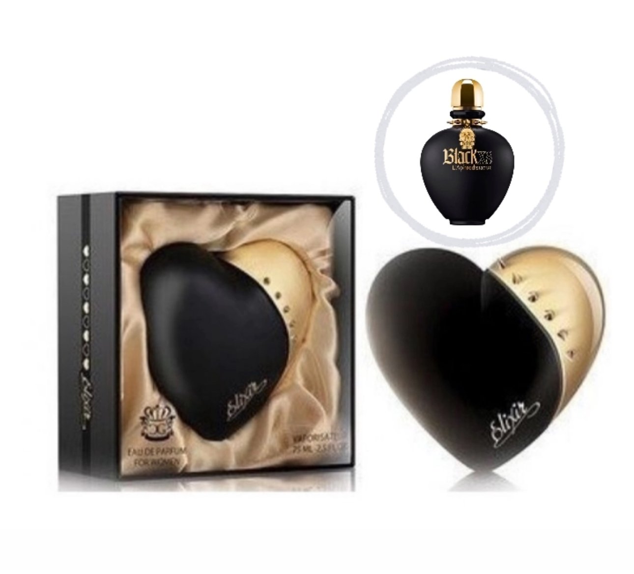 Elixir Chic'n Glam New Brand Eau De Parfum (Referência Olfativa Black ...