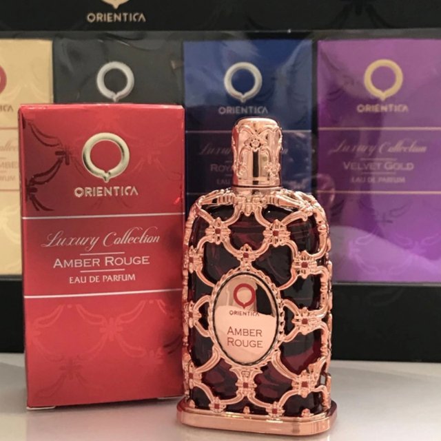 Amber Rouge - 7,5 ml - Miniatura Original Árabe Coleção Luxury ...