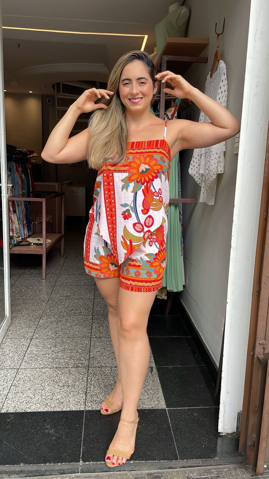 Conjunto short farm | Fina Flor