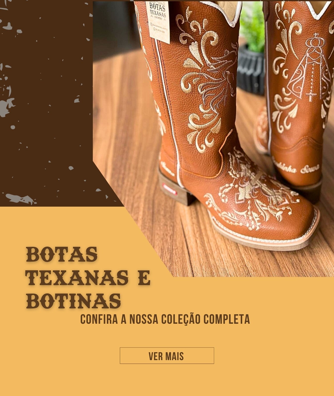 Botas Texanas Country