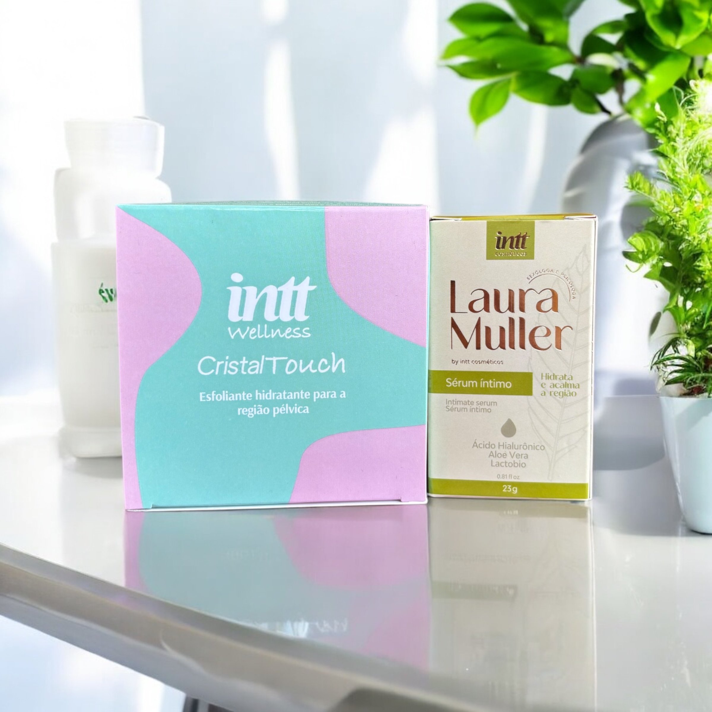Kit Autocuidado | Esfoliante e Sérum Íntimo Laura Müller | Love Sensation