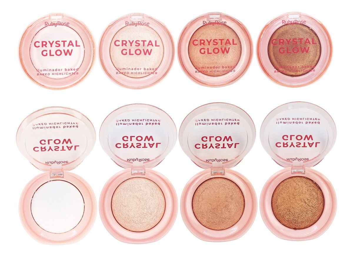 Iluminador Crystal Glow Ruby Rose | Marriê